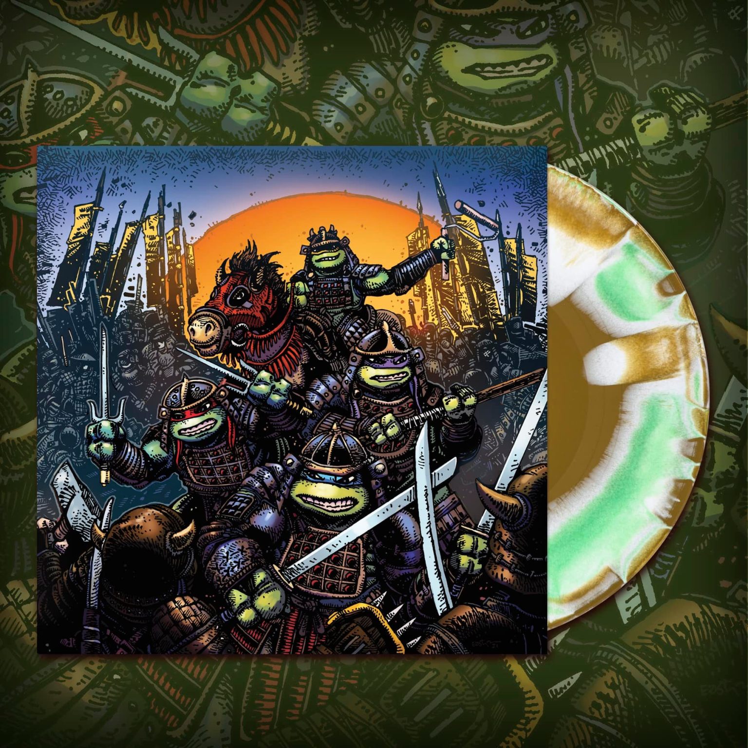 TEENAGE MUTANT NINJA TURTLES PART III - Warlock Records
